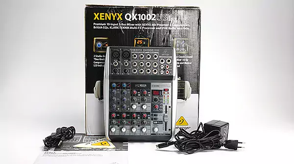 Behringer XENYX QX1002 USB im Test - Preiswertes Mischpult mit Effekten ...
